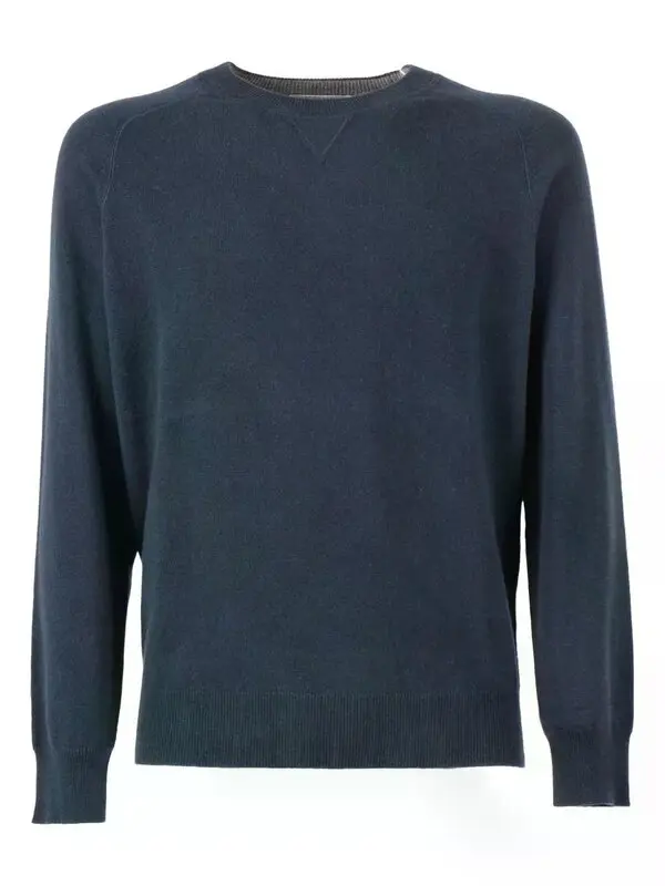 KANGRA Crew-neck Sweater - Blue