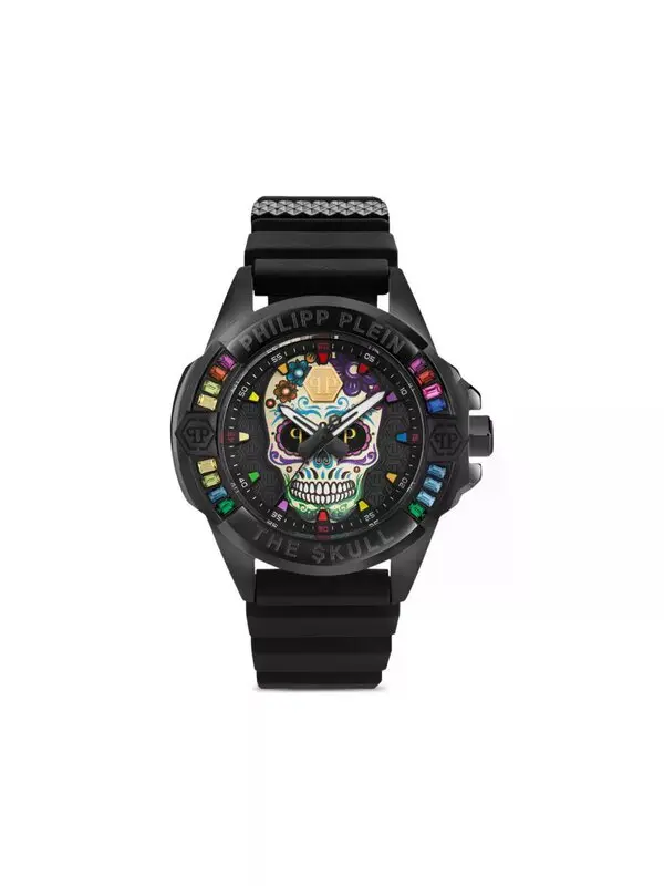 Philipp Plein The Kull Skull 44mm Watch - Black