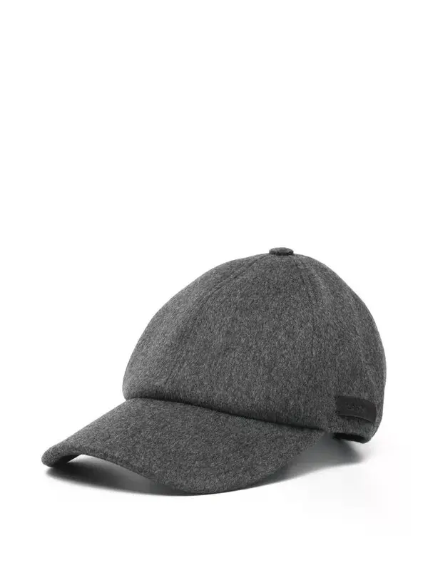 LARDINI Wool Cap - Grey