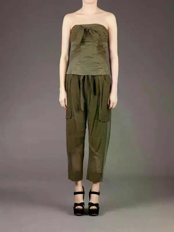Edun Paneled Bandeau Top