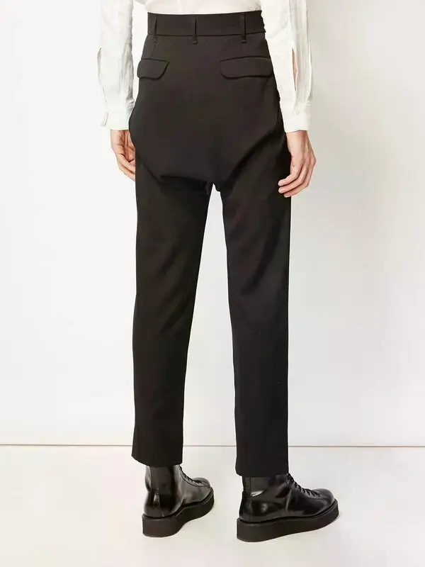 AGANOVICH Straight Wool Trousers