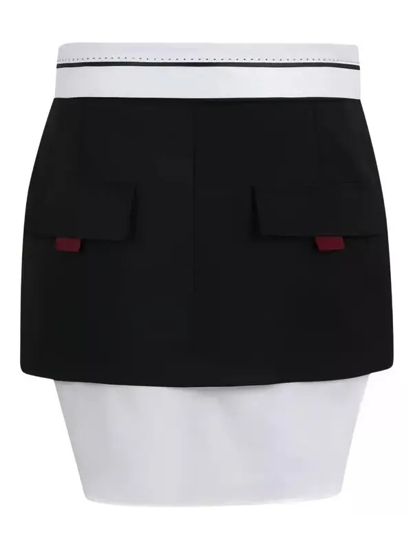 SSHEENA Layered Mini Skirt