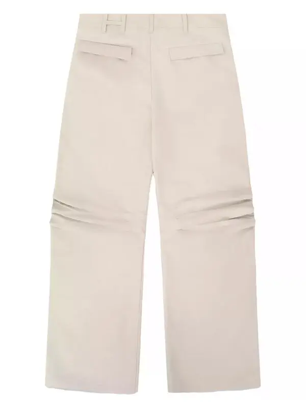 HELIOT EMIL Ferro Pleated-panel Trousers
