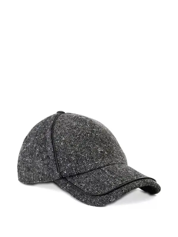 Iceberg Bouclé Baseball Cap - Grey