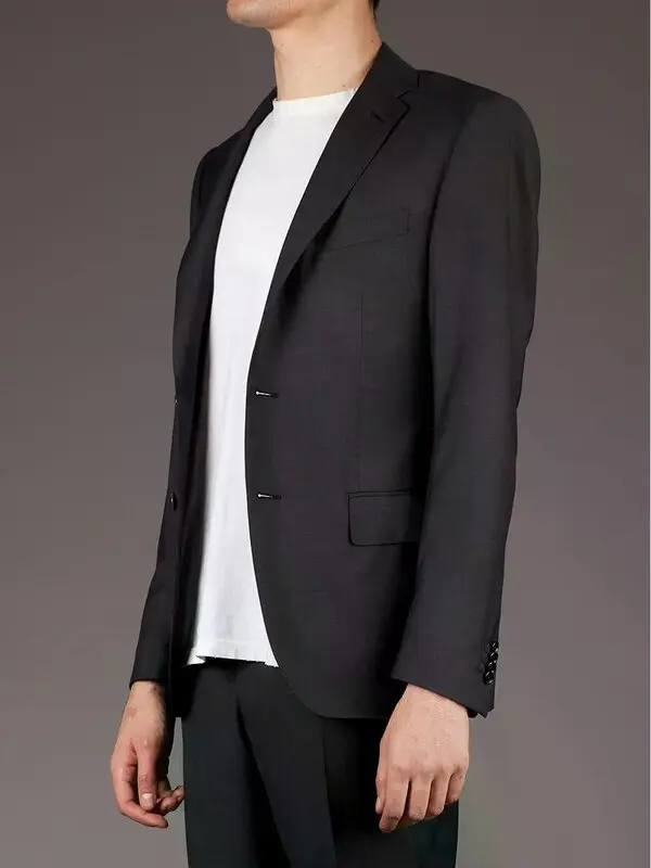 Caruso Two-button Wool Jacket