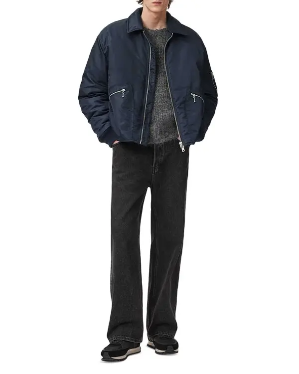 ALLSAINTS Fallon Bomber - Moonlit Blue