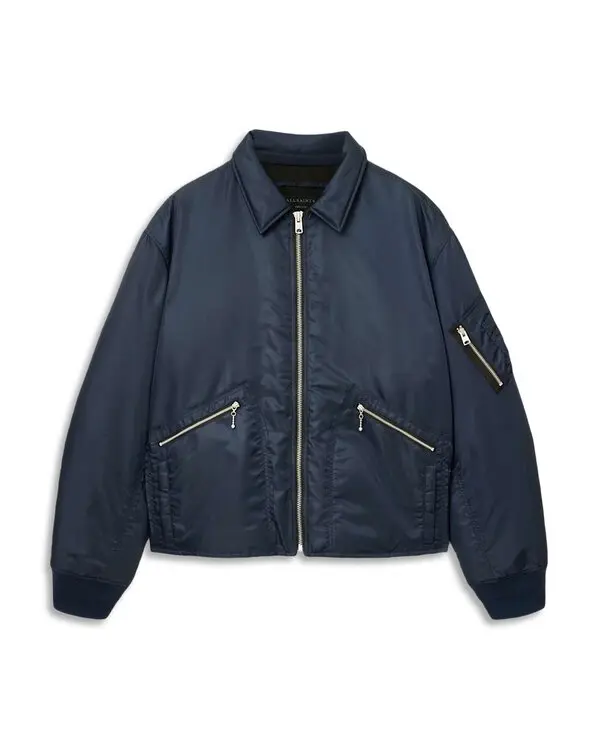 ALLSAINTS Fallon Bomber - Moonlit Blue