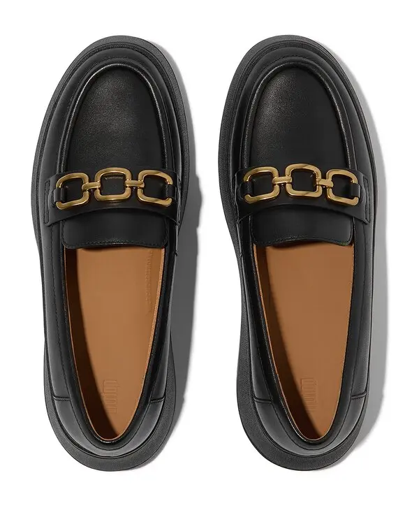 Fitflop F-mode Chain Loafer Flats
