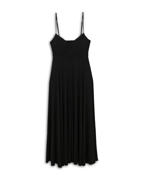 REISS Lydia Strappy Bustier Midi Dress