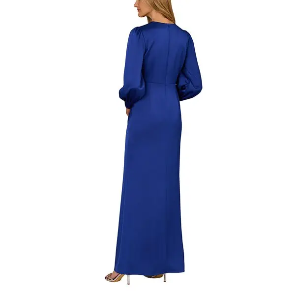 aidan mattox royal blue dress Aidan Mattox main image 0