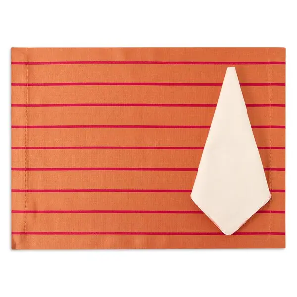 KUTNIA Kutnu Pencil Stripe Placemat, Set Of 4