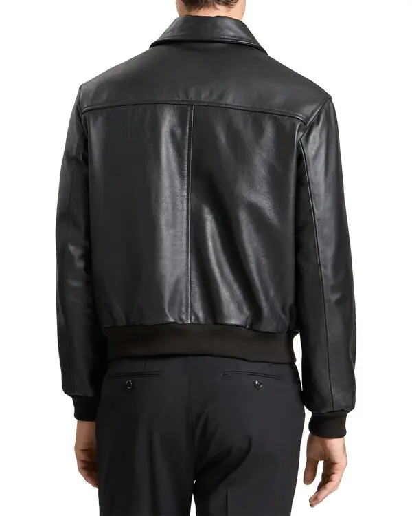 Ted Baker London Leather Jacket - Black