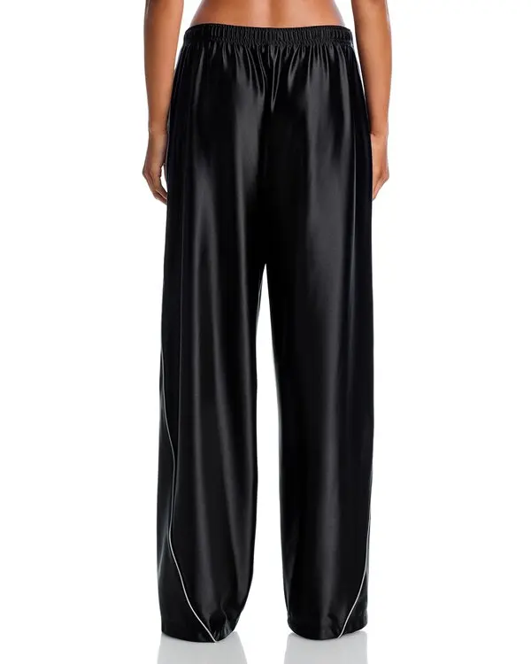 Alexander Wang Mid-rise Trackpants With Reflective Piping