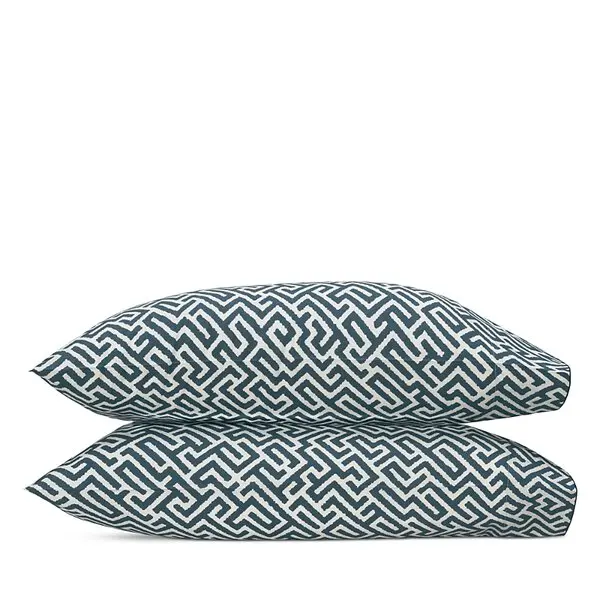 MATOUK Gabriel King Pillowcases, King - Indigo
