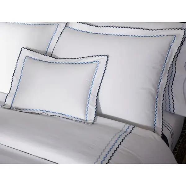 MATOUK Axel Flat Sheet, Twin - Azure