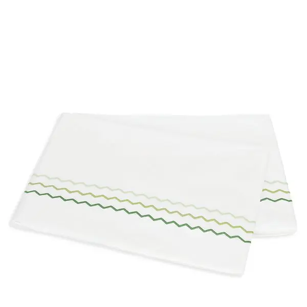 MATOUK Axel Flat Sheet, Twin - Spring Green