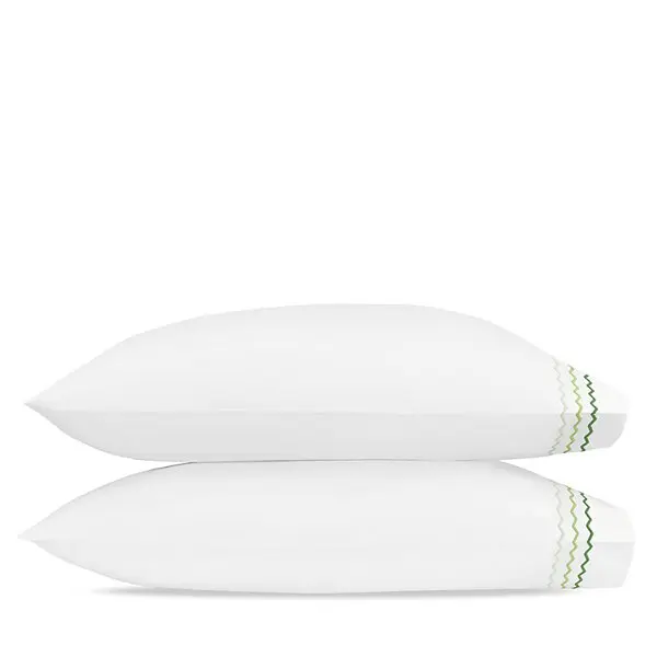MATOUK Axel King Pillowcase, Pair - Spring Green