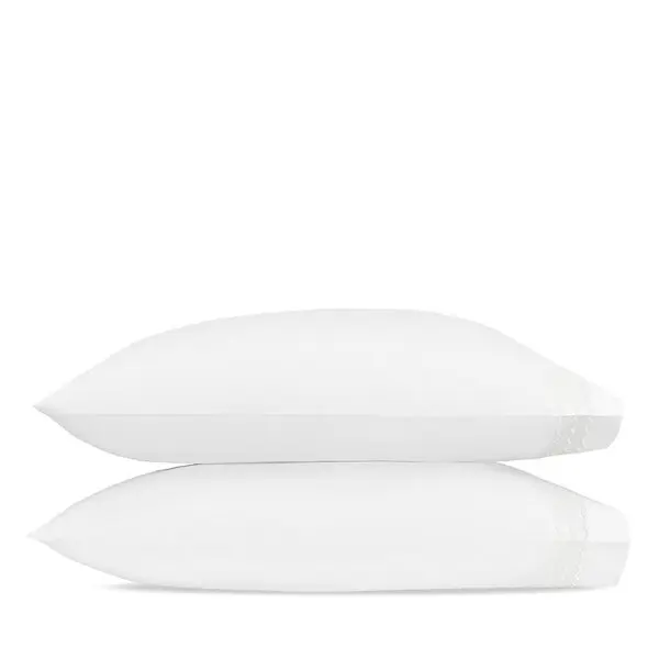 MATOUK Axel King Pillowcase, Pair - White