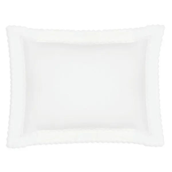 MATOUK Axel Boudoir Sham - White