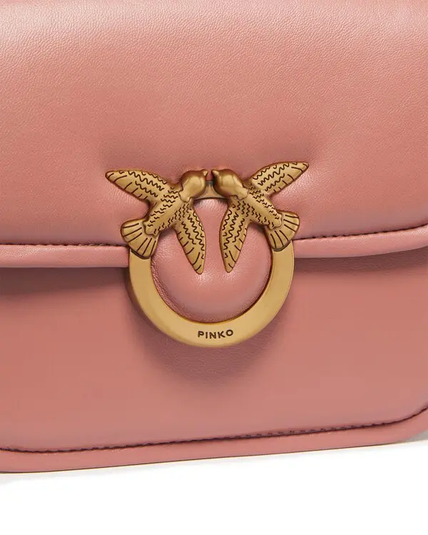 Pinko Love Box Mini Leather Bag