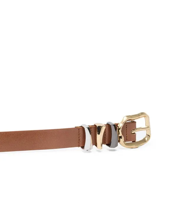 Pinko Chunky Leather Belt