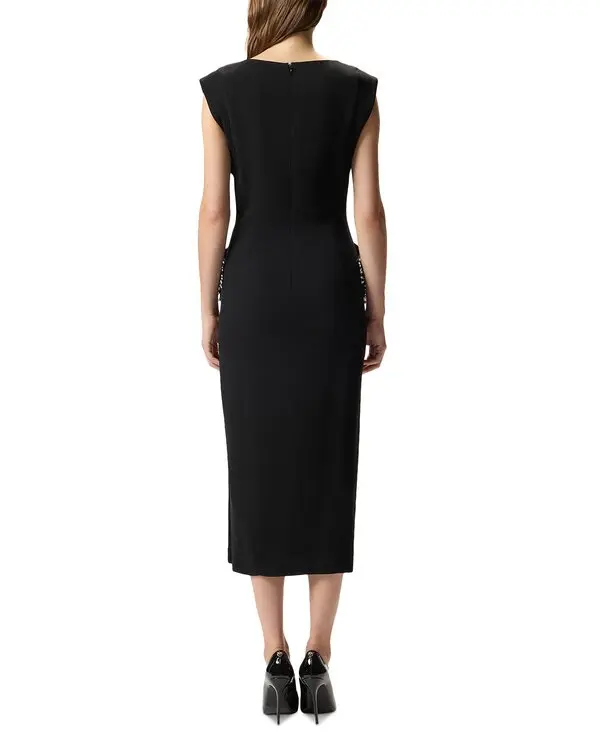Pinko Freccette Midi Dress