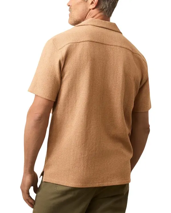 Faherty Brand Oasis Textured Camp Shirt
