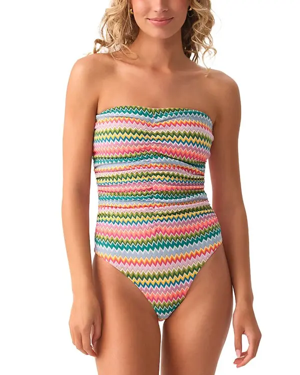 PQ Ruched One Piece Swimsuit - Ziggy