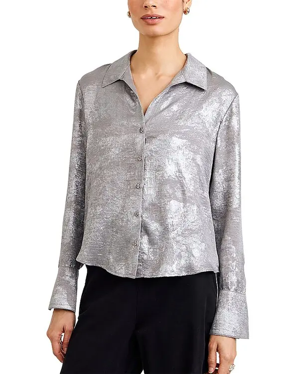 Bella Dahl Flowy Button-front Shirt