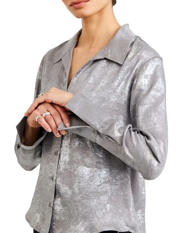 Bella Dahl Flowy Button-front Shirt