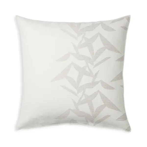 NOHO HOME Lele Euro Sham Set - White