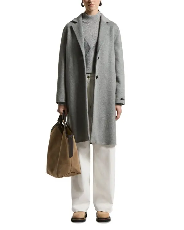 Peserico Notch Lapel Coat