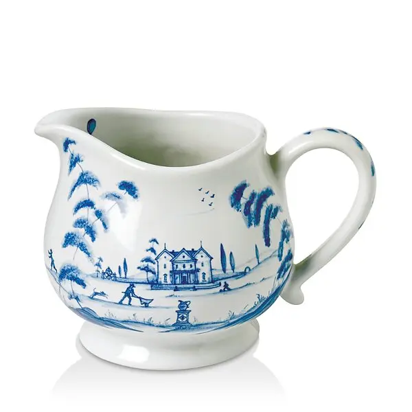 JULISKA Country Estate Creamer Main House - Delft Blue