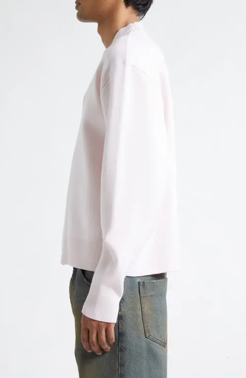 Jacquemus Le Cardigan Doppio Merino Wool-blend Cardigan - Light Pink