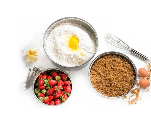 CUISIPRO Stainless Steel Mixing Bowl 3 Piece Set