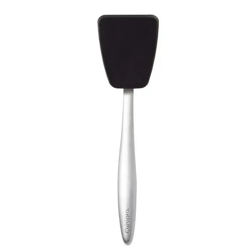 CUISIPRO 8-inch Silicone Piccolo Turner - Black