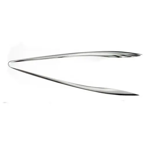 CUISIPRO 7 Inch Tempo Ice Tongs - Silver