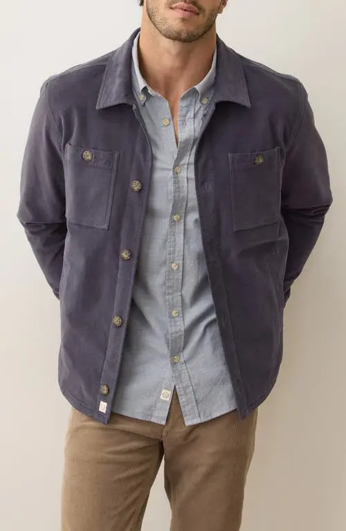 Marine Layer Max Moleskin Overshirt