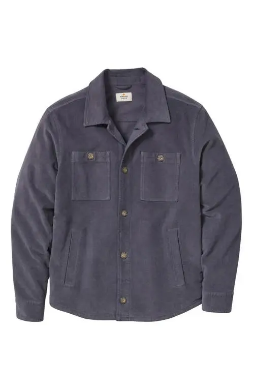 Marine Layer Max Moleskin Overshirt