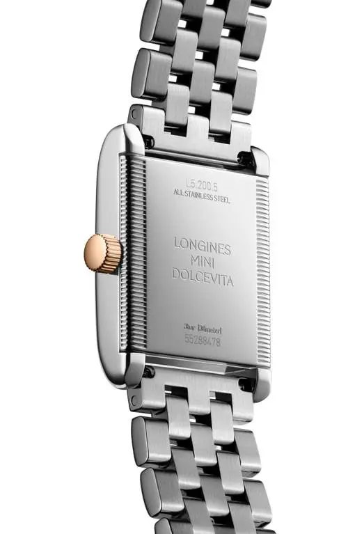 LONGINES Mini Dolcevita Two-tone Bracelet Watch - Silver