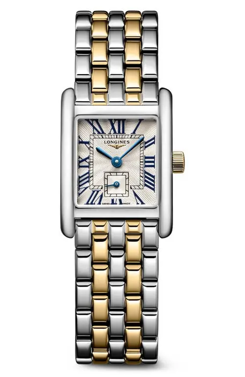 LONGINES Mini Dolcevita Two-tone Bracelet Watch - Silver