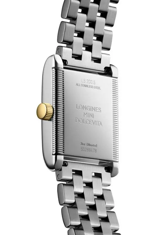 LONGINES Mini Dolcevita Two-tone Bracelet Watch - Silver