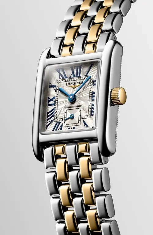 LONGINES Mini Dolcevita Two-tone Bracelet Watch - Silver