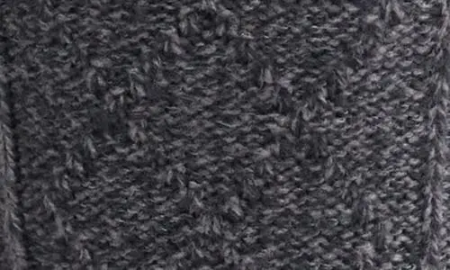 Nordstrom Cable Crew Socks - Charcoal Heather