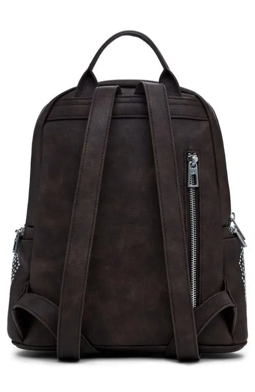 Desigual Studded Backpack - Dark Brown
