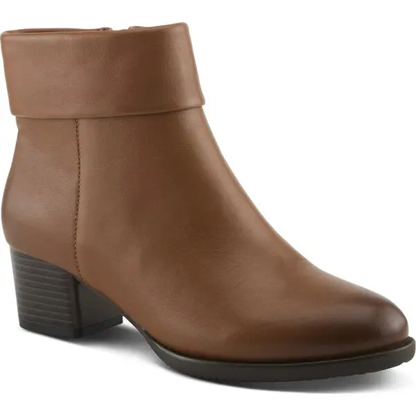 SPRING STEP SHOES Talpa Bootie - Camel