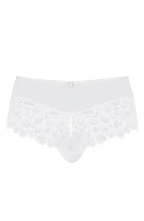 Panache Allure Lace Cheeky Briefs - Ivory