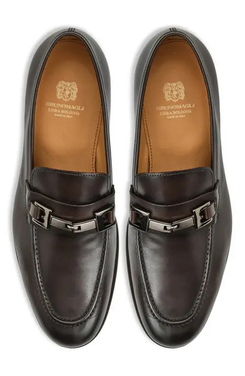 Bruno Magli Flex Bit Loafer - Brown