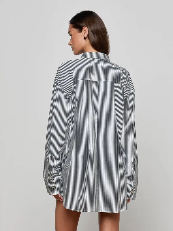 L'Agence Lorena Cover-up Shirt