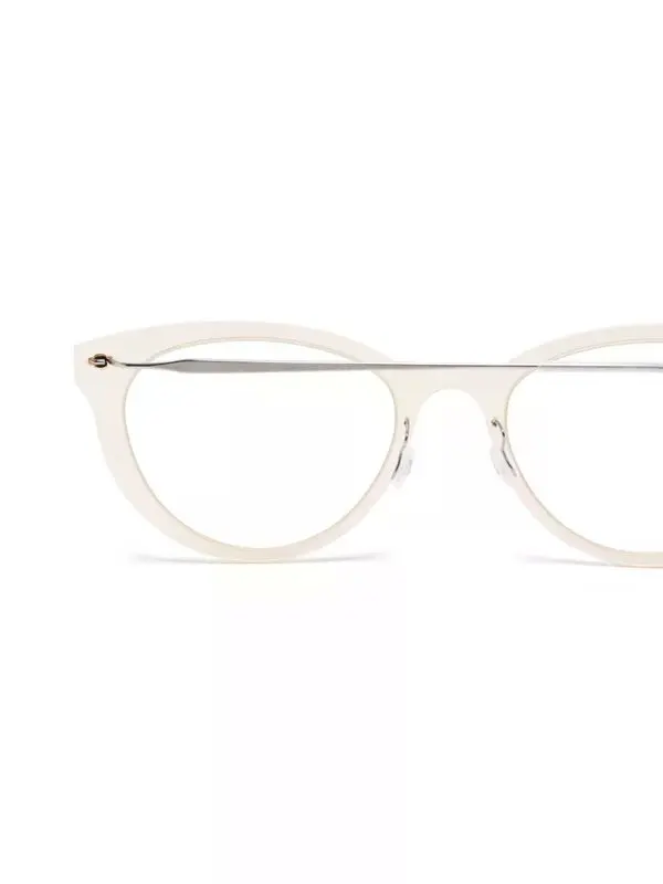 LINDBERG Cat-eye Frame Glasses